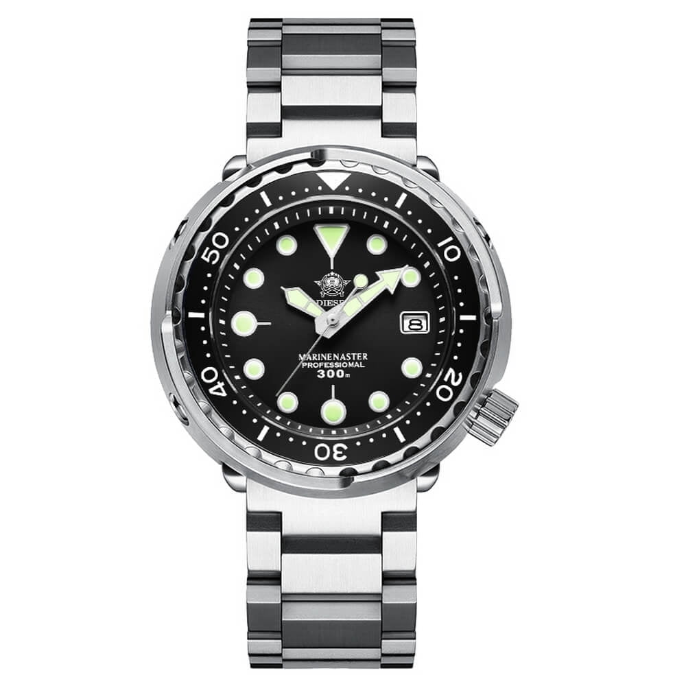 ADDIESDIVE Men's Automatic Dive Watch 300M Waterproof, NH35A Movement ...