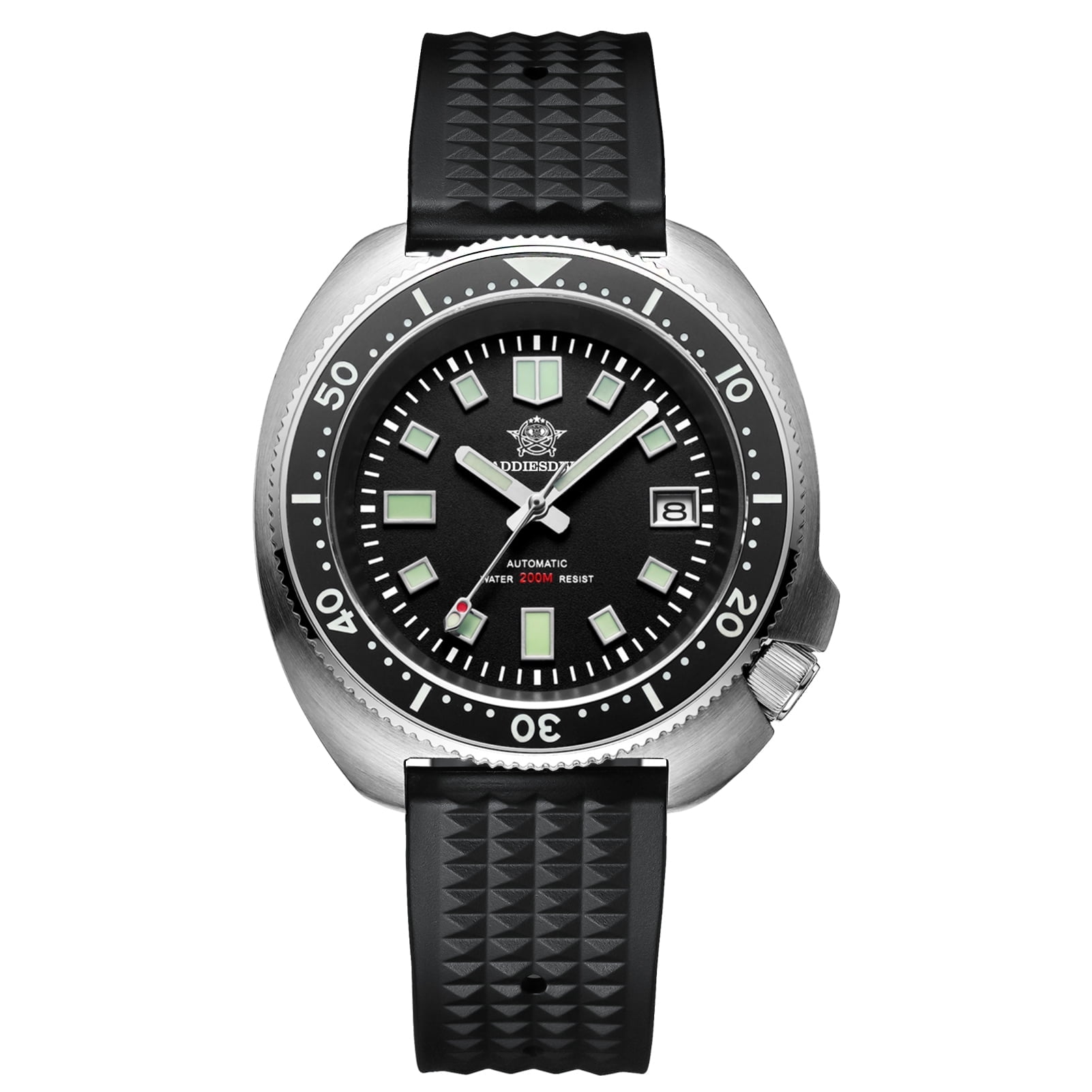 ADDIESDIVE Men's Automatic Dive Watch - Ceramic Bezel, BGW9 Lume ...