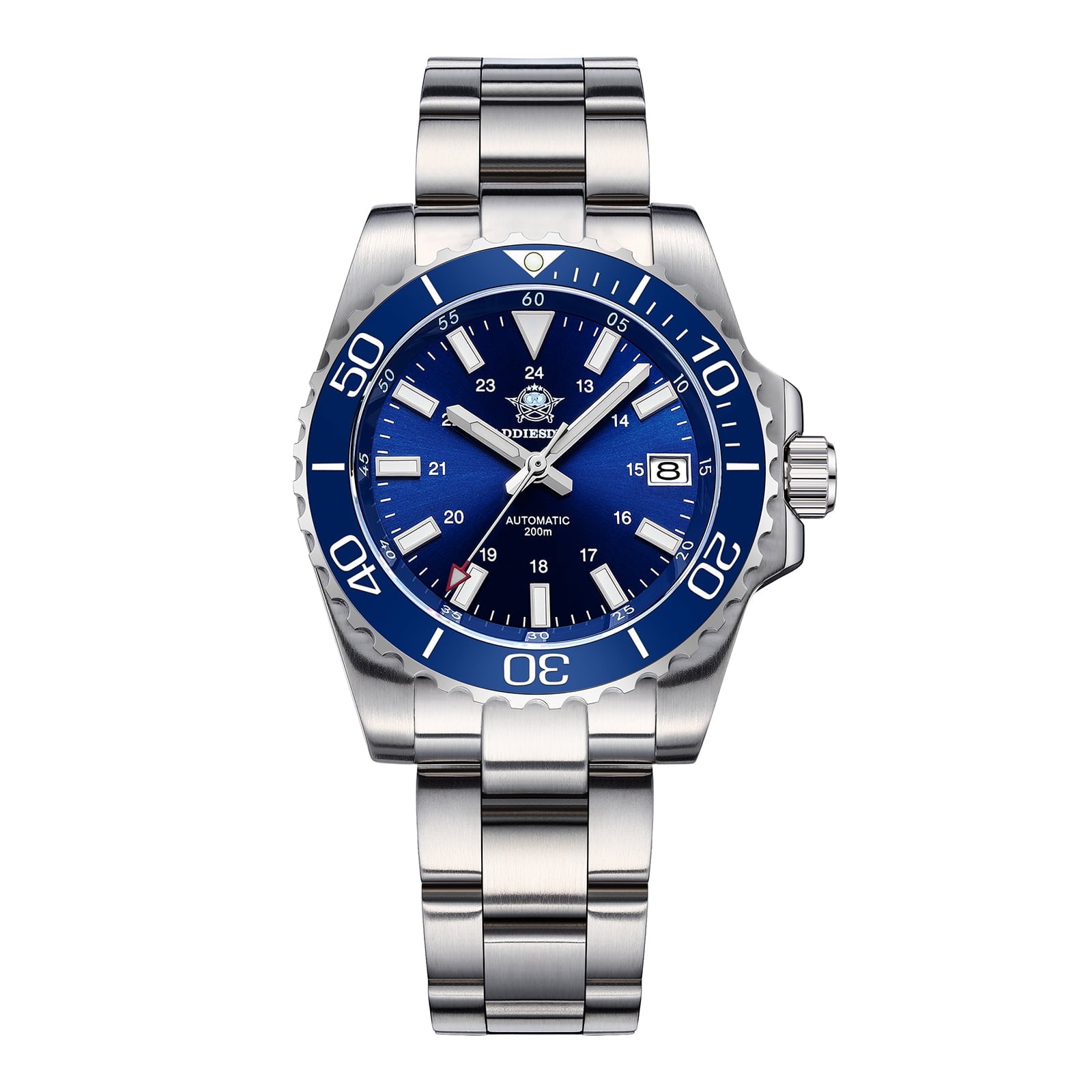 ADDIESDIVE Men's Automatic Diver Watch NH35A Movement 200M Waterproof ...