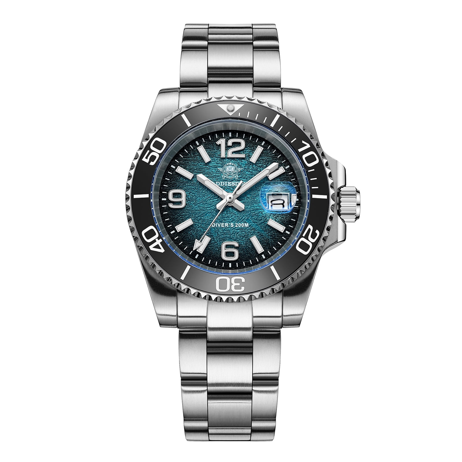 ADDIESDIVE Men's Military Dive Watch -Japanese Quartz, 200m Waterproof ...
