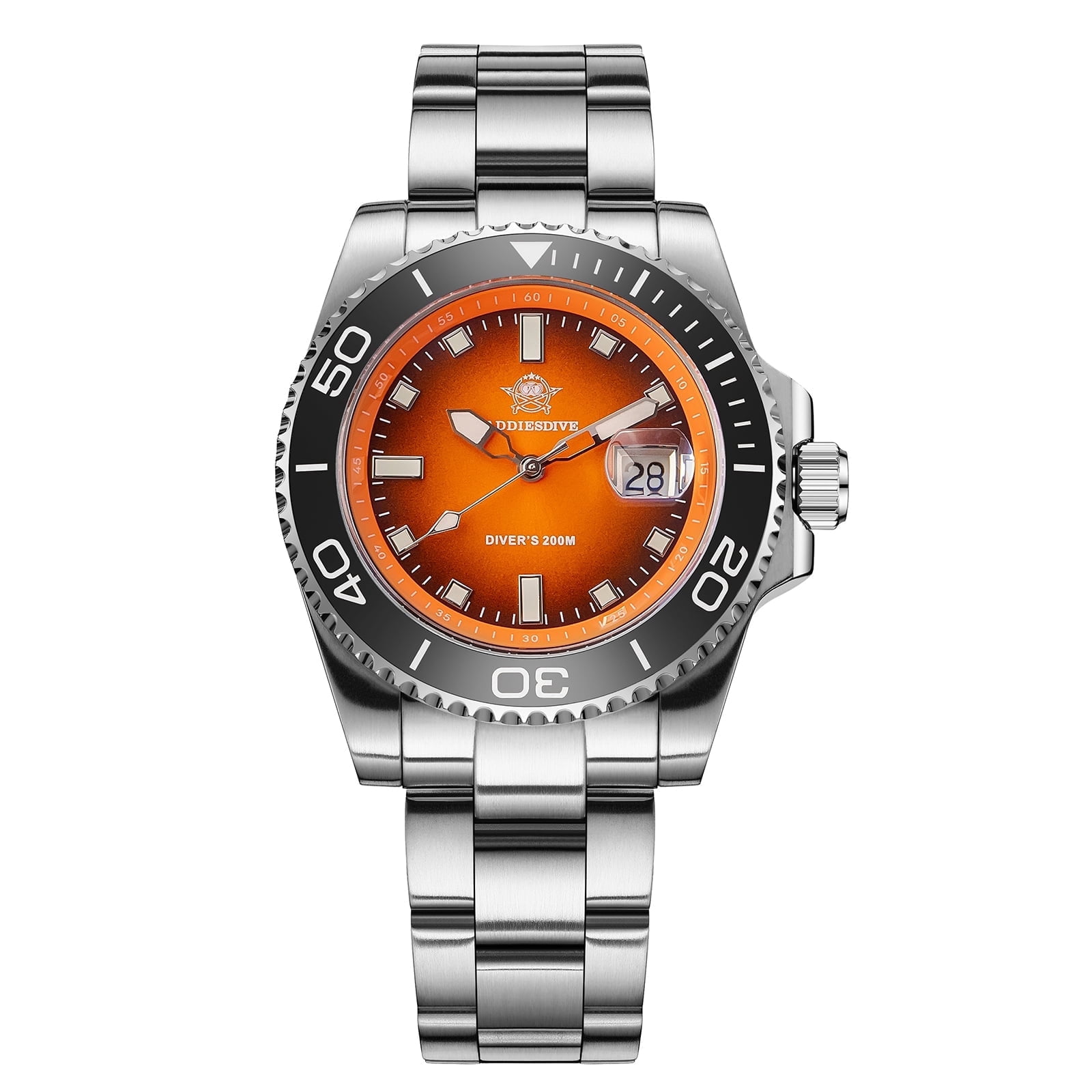 ADDIESDIVE Men's Quartz Dive Watch 200M Waterproof, Japanese 2115 ...