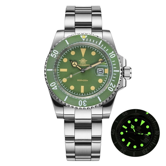 ADDIESDIVE Men's Watch Dive Watch with Ceramic Bezel, Japanese Quartz ...