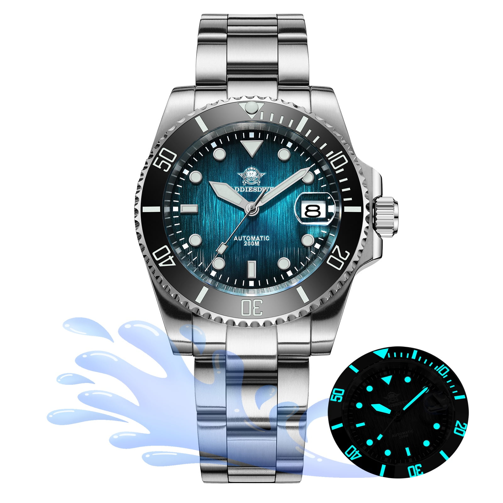 ADDIESDIVE Men's Watch, Japanese Automatic Dive Watch with Sapphire ...