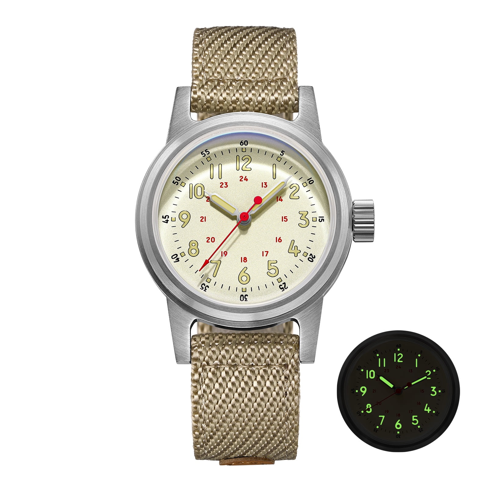 ADDIESDIVE Men's Watch - Professional Diver Automatic Men's Watch with ...