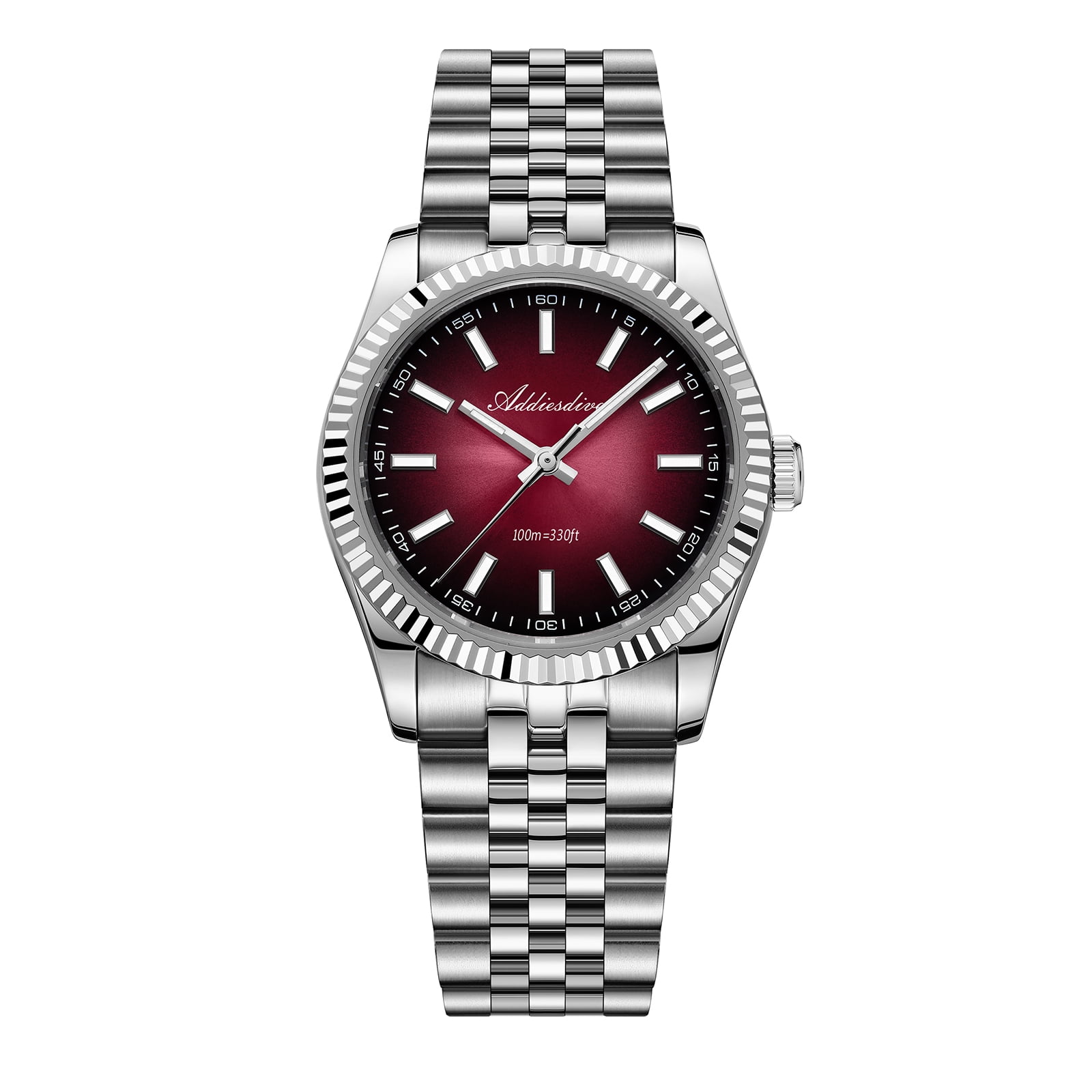 ADDIESDIVE Men's Watch with Smooth Sweeping Second, Sapphire Crystal ...