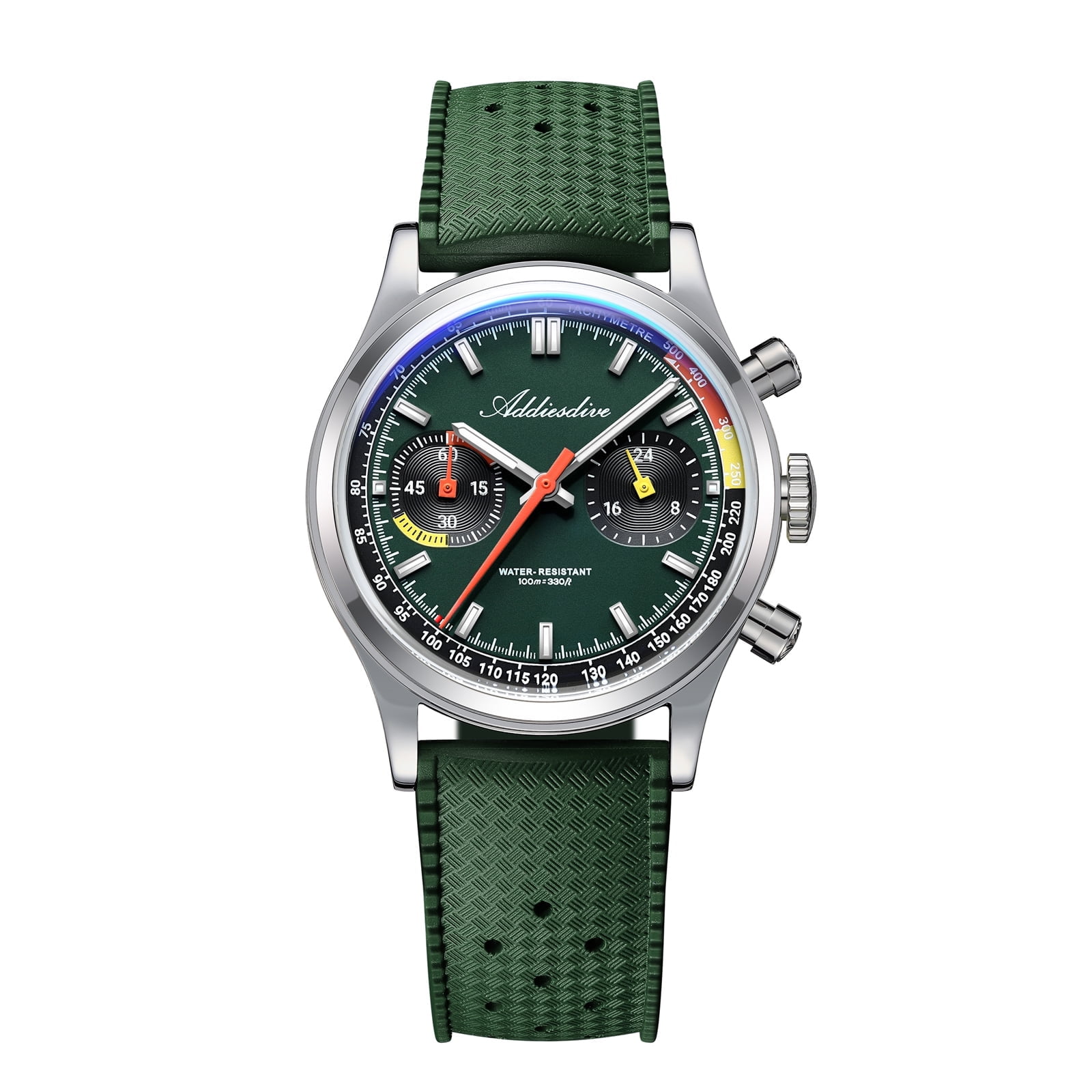 ADDIESDIVE Mens Watch Luxury Chronograph Quartz Dive Watch with ...