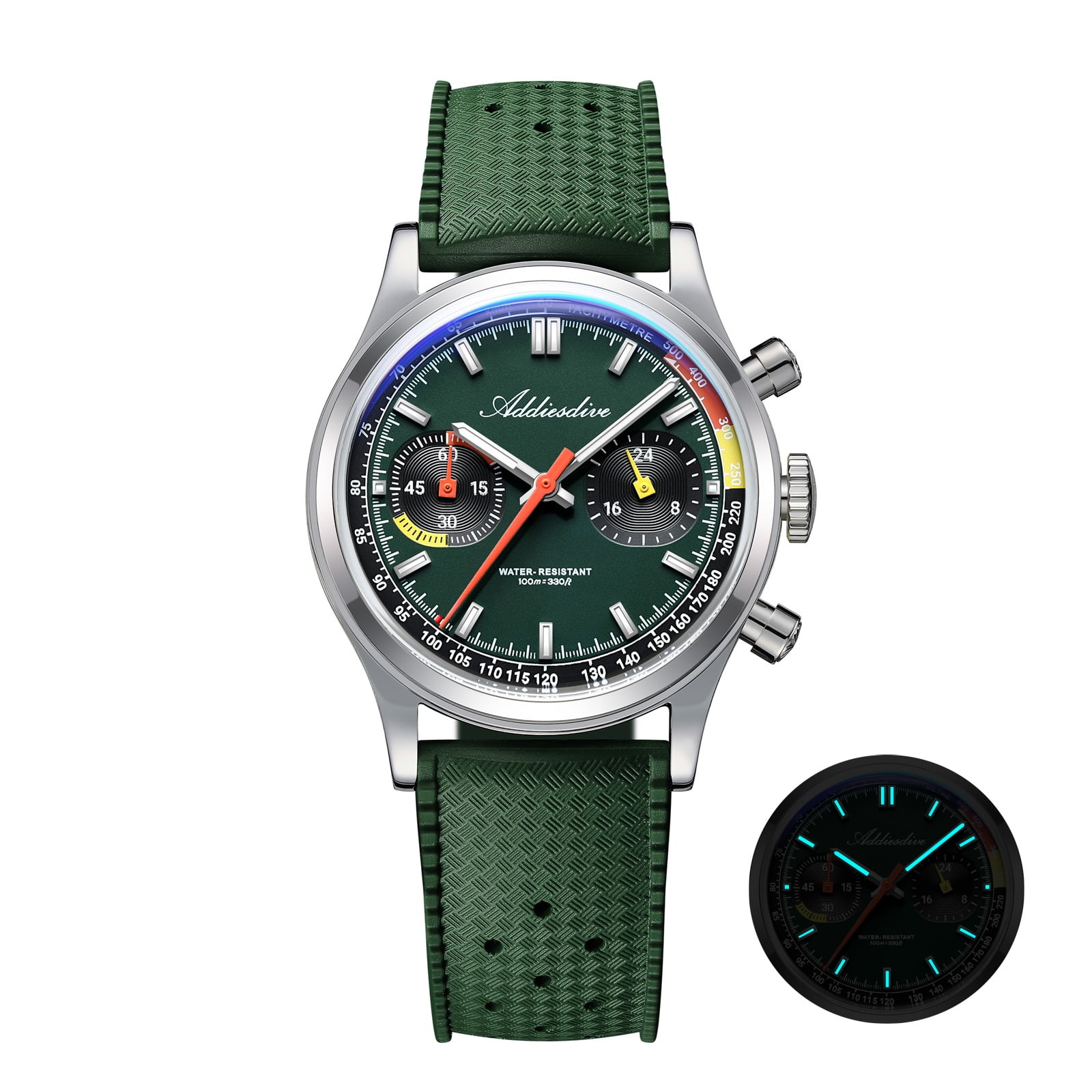 ADDIESDIVE Mens Watch Luxury Chronograph Quartz Watch with Japanese ...