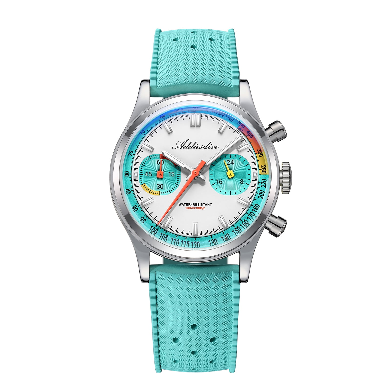 ADDIESDIVE Mens Watch Luxury Chronograph with Japanese VK64 Movement ...