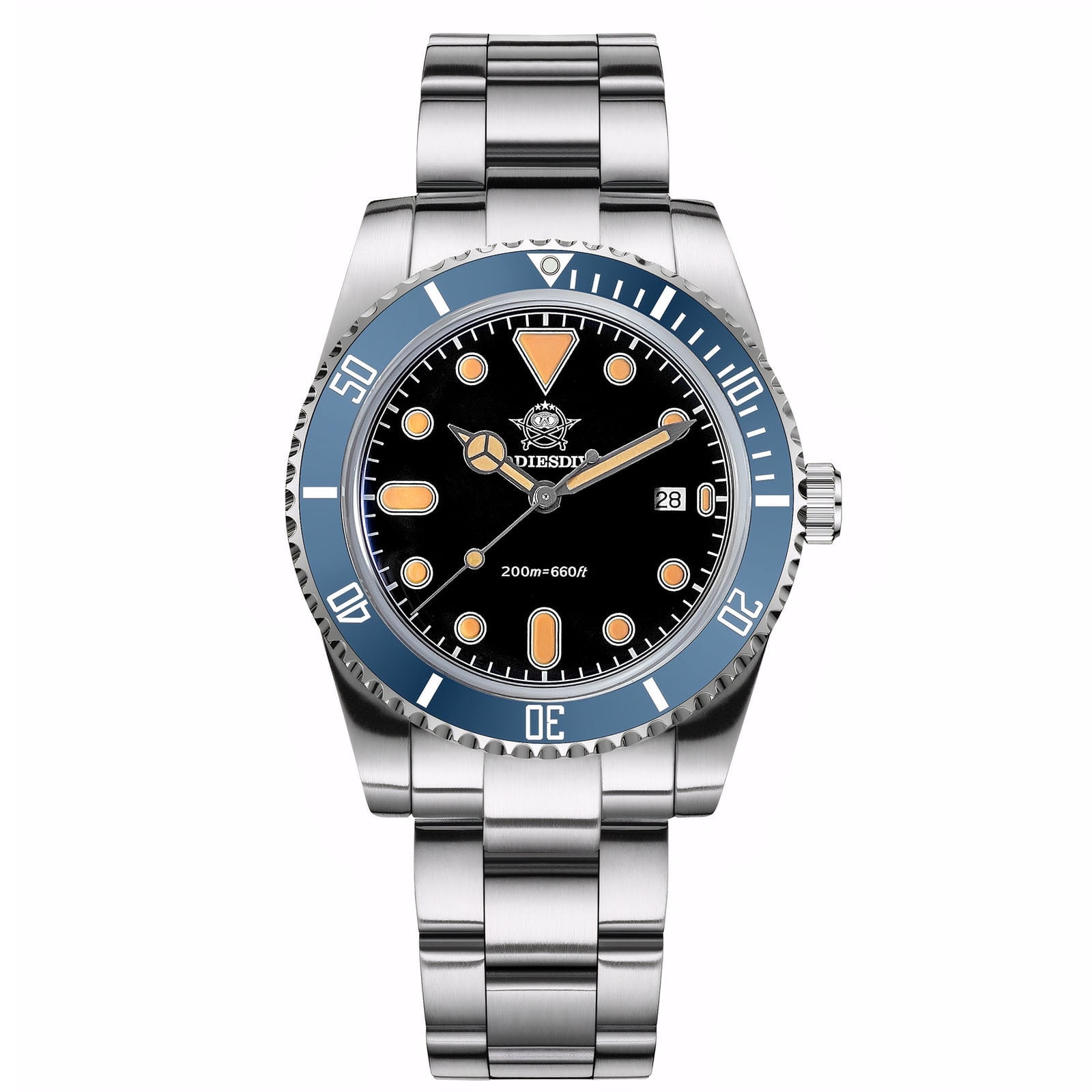 ADDIESDIVE Professional Diver Watch for Men - Japanese Quartz Movement ...