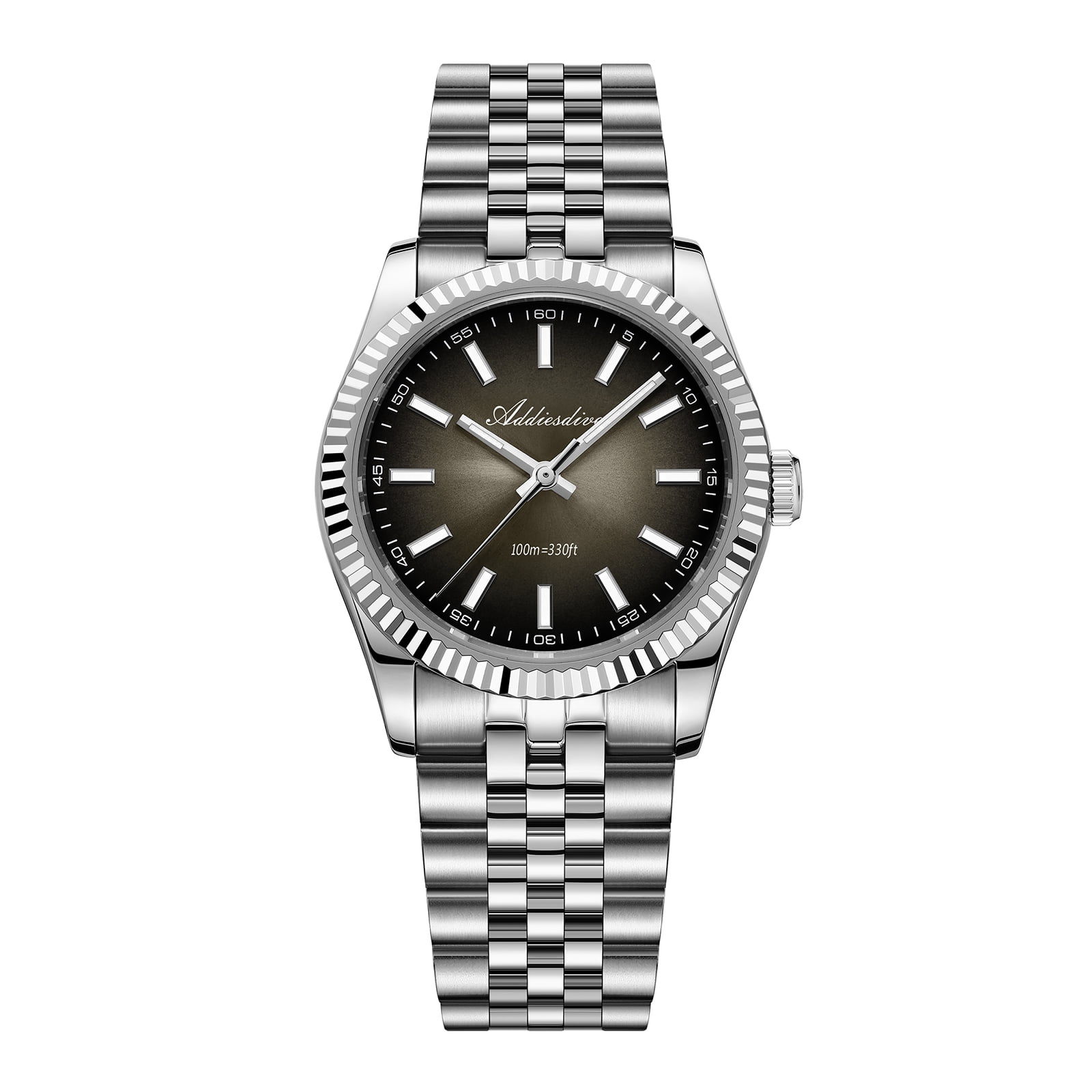 ADDIESDIVE Men's Luxury Analog Watch with Sapphire Crystal, Dive 100m ...