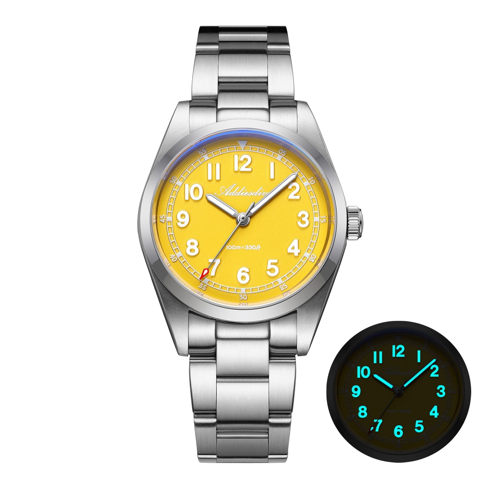 ADDIESDIVE Watch for Men, Luxury Dive Watch with Japanese Quartz ...