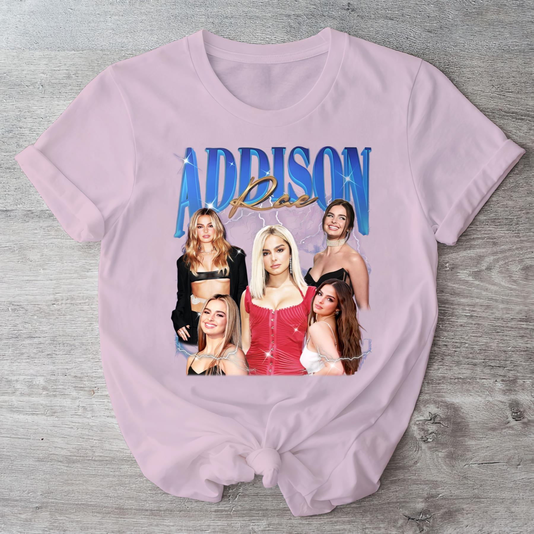 ADDISON RAE Vintage Shirt, 90s Hip-hop Style Addison Rae Shirt, Addison ...
