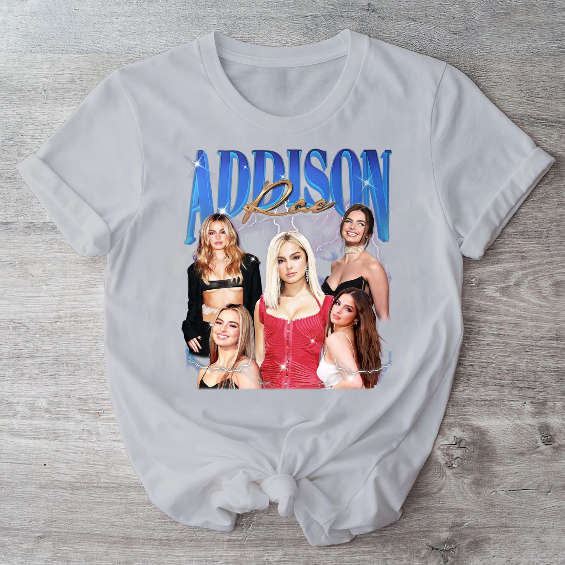ADDISON RAE Vintage Shirt, 90s Hip-hop Style Addison Rae Shirt, Addison ...