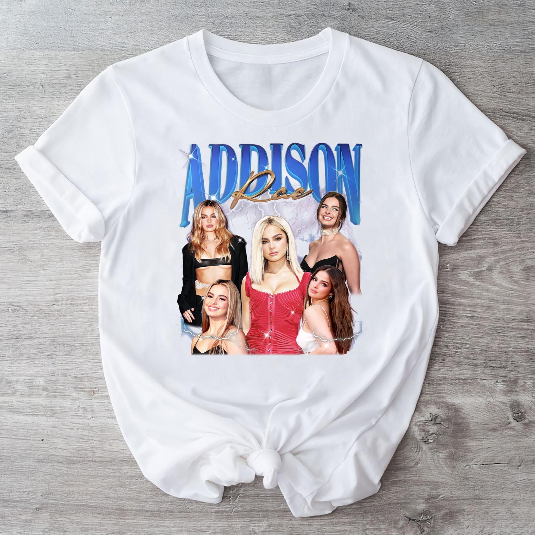 ADDISON RAE Vintage Shirt, 90s Hip-hop Style Addison Rae Shirt, Addison ...