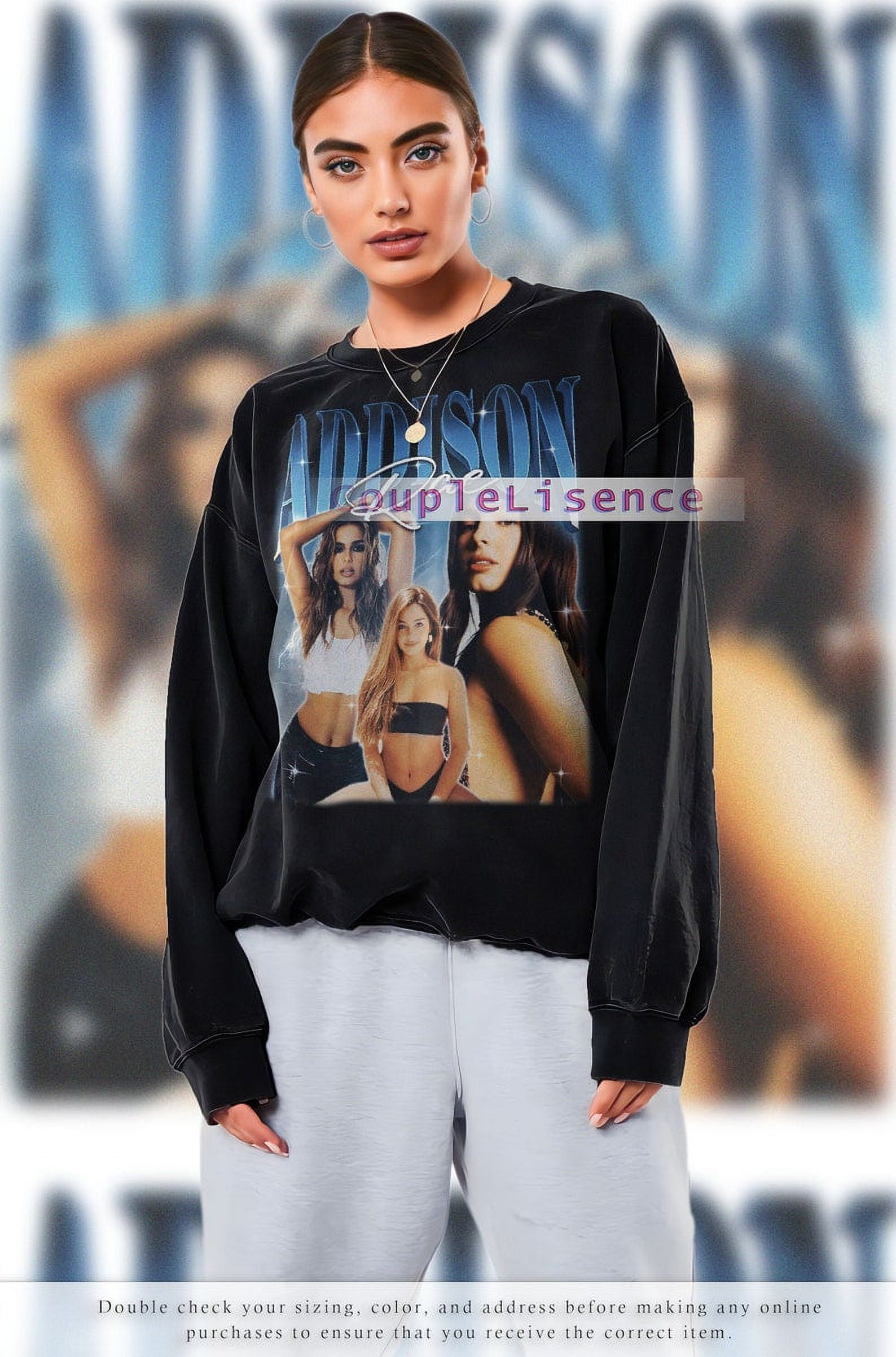 ADDISON RAE Vintage Sweatshit, Addison Rae Homage Sweater Addison Rae ...