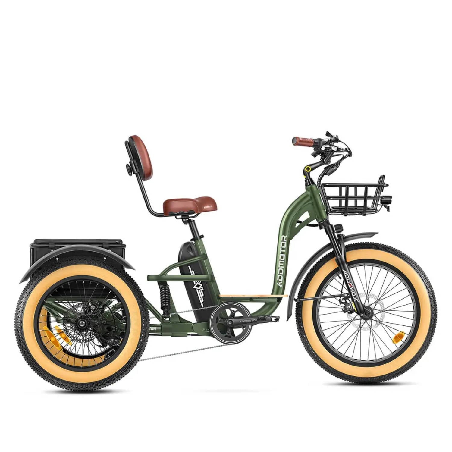 ADDMOTOR Electric Trike for Adults, 3 Wheel Electric Bicycle GRANDTAN X ...