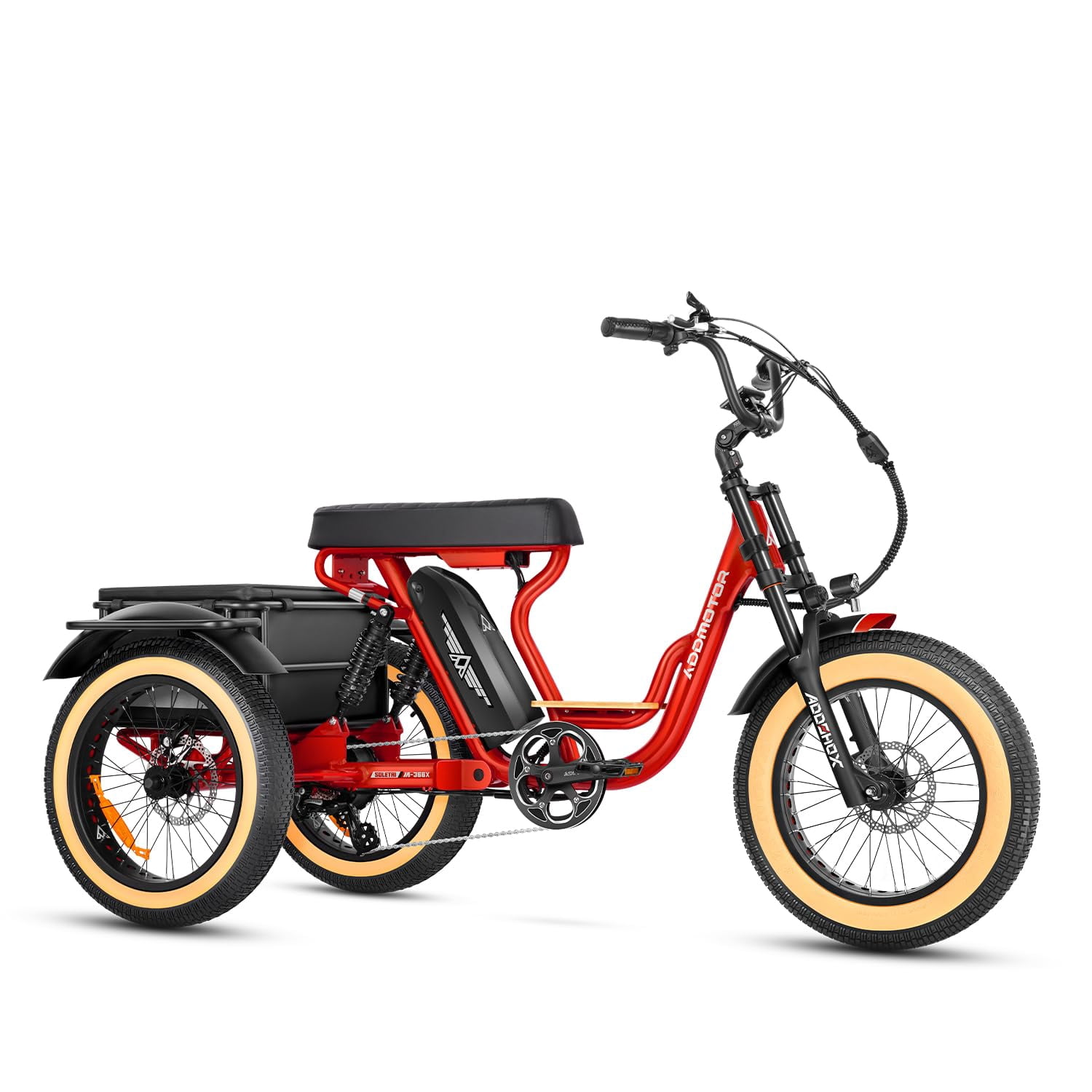 ADDMOTOR Electric Trike for Adults, 750W Rear Drive Electric Tricycle ...
