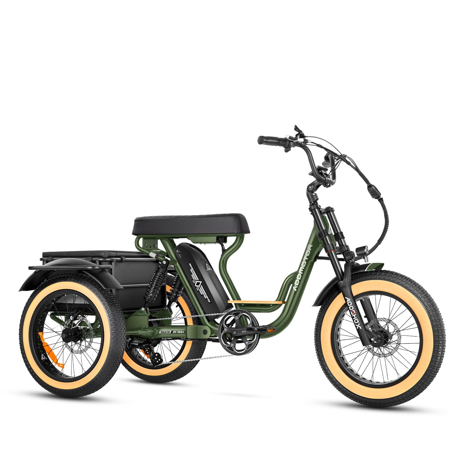 ADDMOTOR Electric Trike for Adults, 750W Rear Drive Electric Tricycle ...