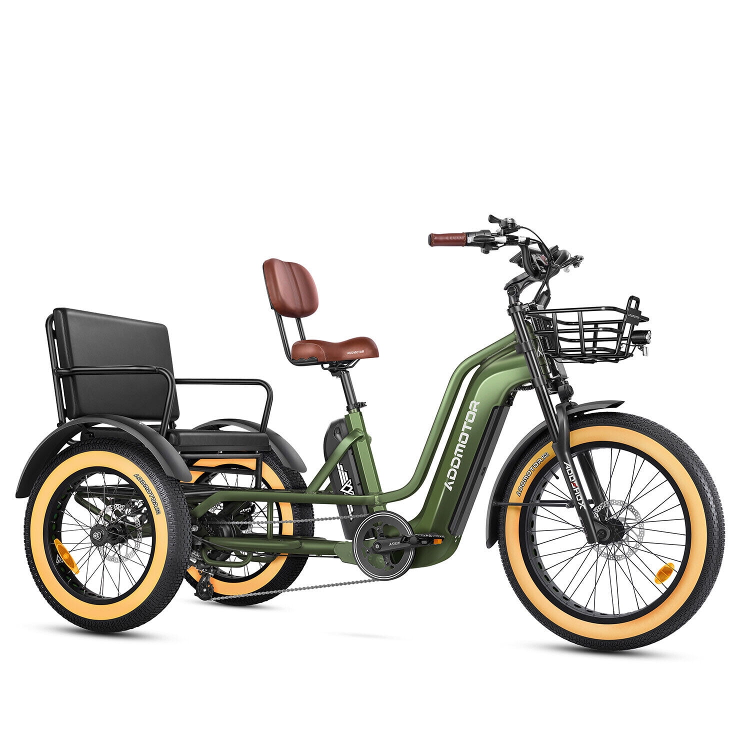 ADDMOTOR GREATTAN L Electric Trike for Adults, 750W Rear Motor Electric ...