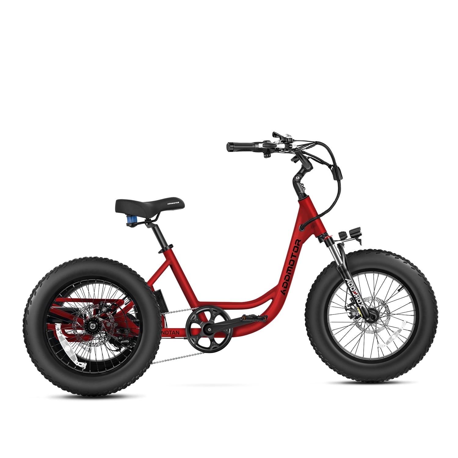 ADDMOTOR LANDTAN Electric Trike, 750W(Peak 1400W) Rear Motor Electric ...