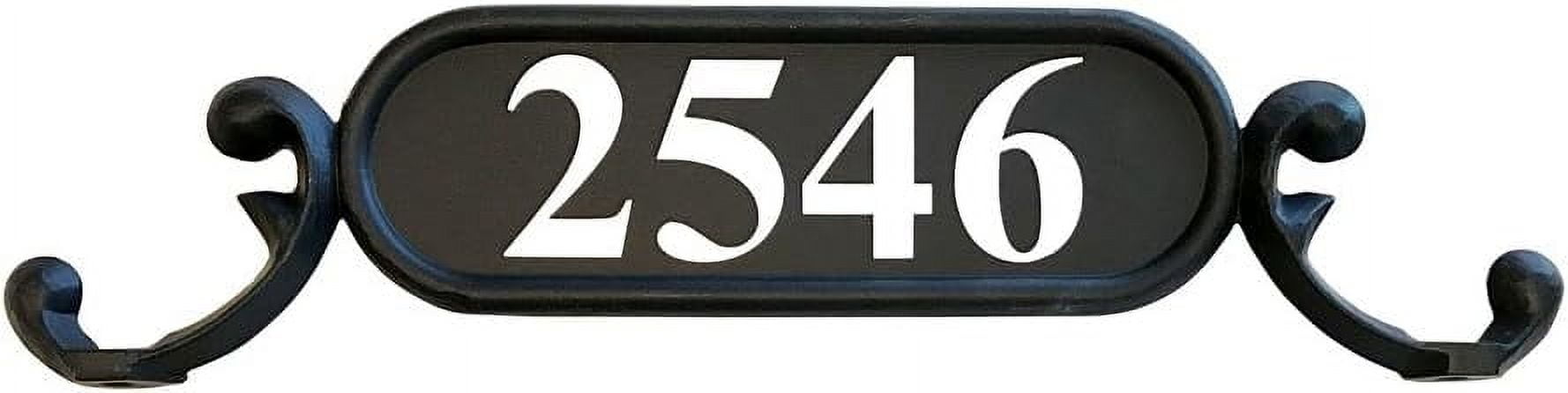 ADDRESSES OF DISTINCTION Charleston Mailbox Address Plate – Mailbox ...