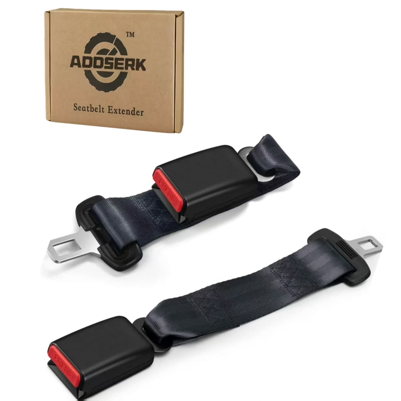 ‌ADDSERK2-PackSeat Belt Extender, 14 Inches Universal Fit for Most ...