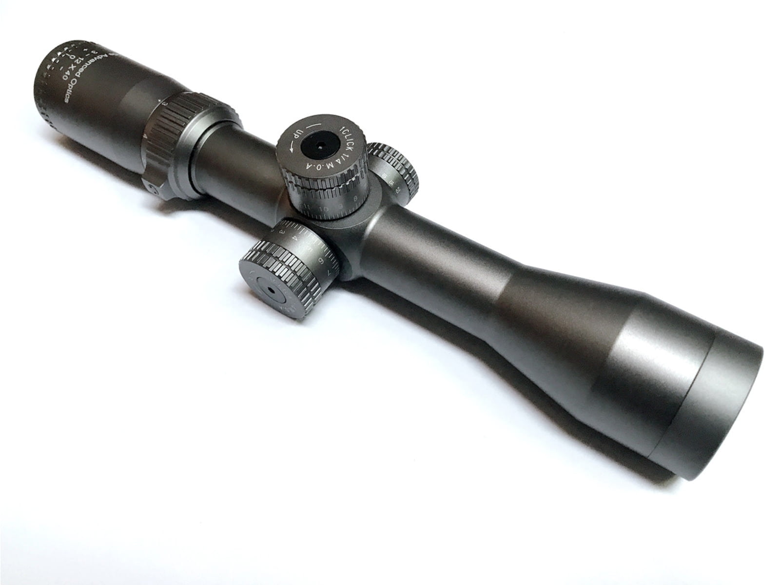 ADE Advanced Optics 3-12x40mm Rifle Scope, 30mm Tube, FFP, Crosshair ...