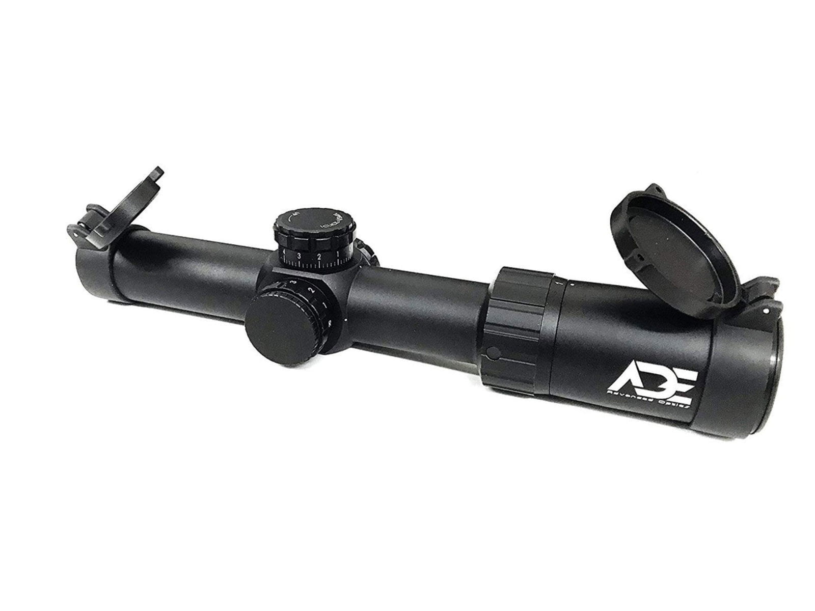 ADE Advanced Optics mm Rifle Scope, 30mm, Illuminated Mil Dash Reticl ...