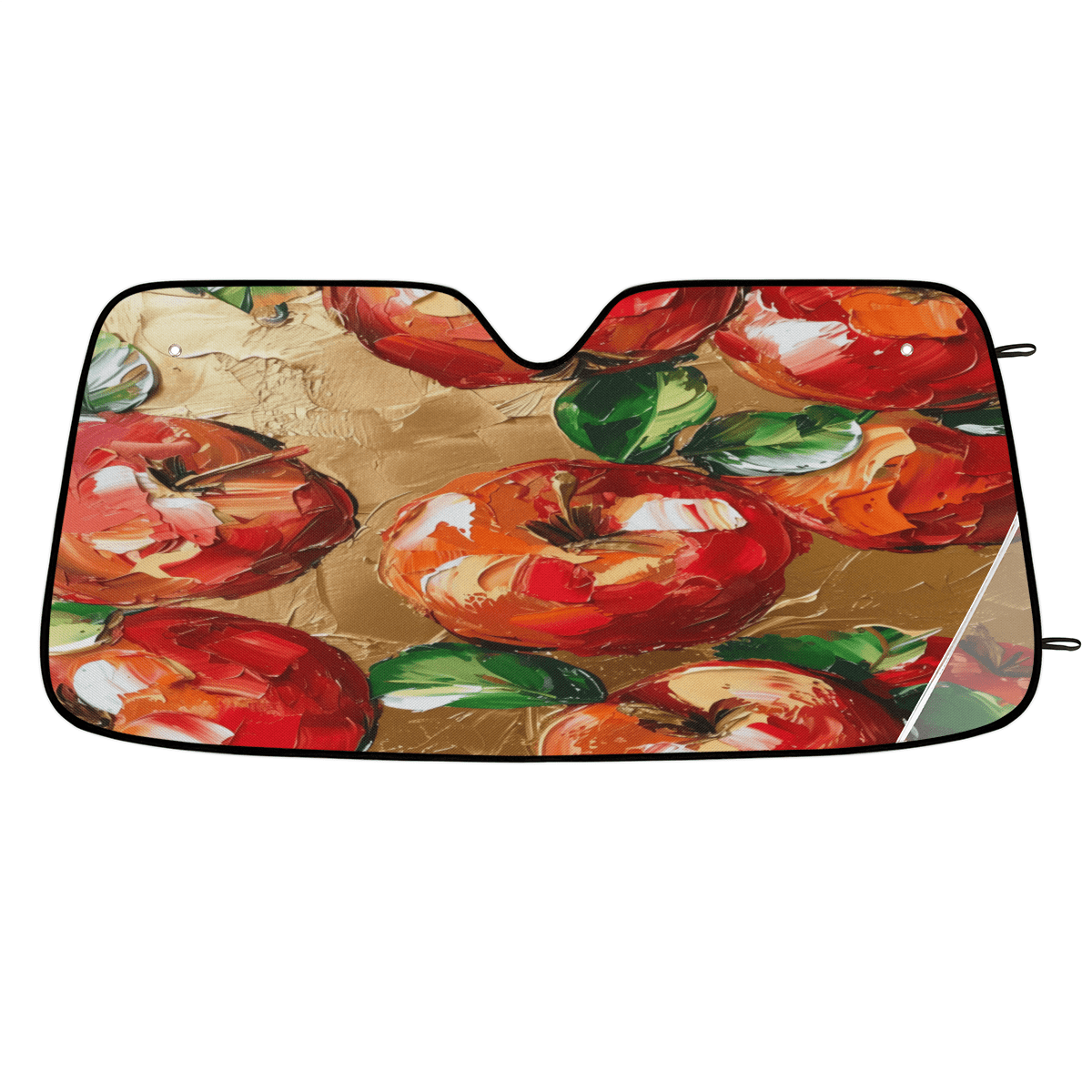ADECORIVY Abstract Apples Fruit Car Windshield Sun Shade, Front Window ...