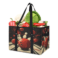 ADECORIVY Bowling Ball Reusable Grocery Bags, Foldable Reusable ...