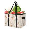 ADECORIVY Cartoon Carrot Reusable Grocery Bags, Foldable Reusable ...