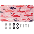 ADECORIVY Cute Kawaii Flamingos License Plate, Aluminum Decorative ...