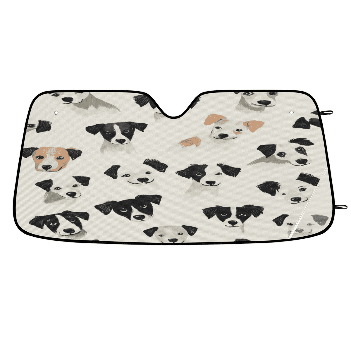 ADECORIVY Dogs Windshield Sun Shade Car Sunshade for Front Window ...