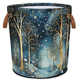 ADECORIVY Jungle Trees Forest Bushes Laundry Basket, Foldable Laundry ...