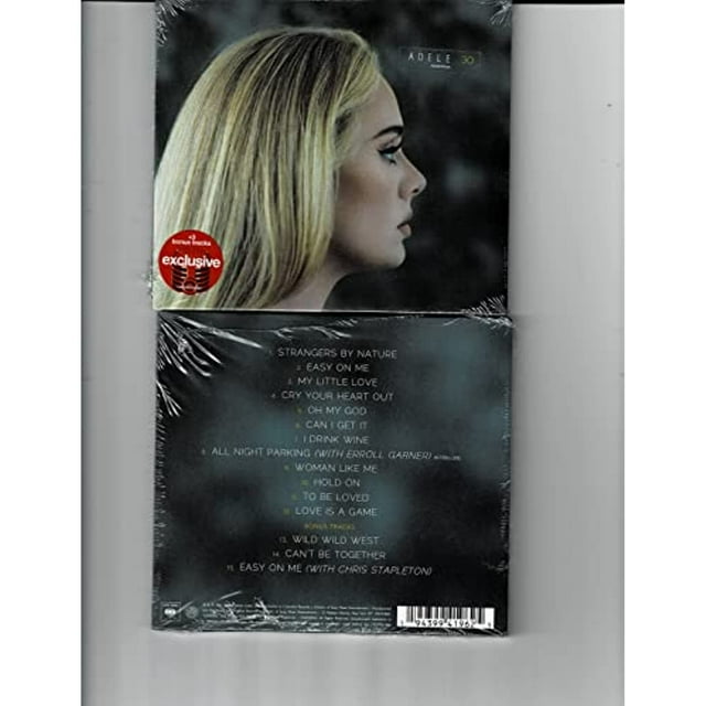Adele - New Music Album '30' Deluxe CD with 3 Bonus Tracks - Walmart.com