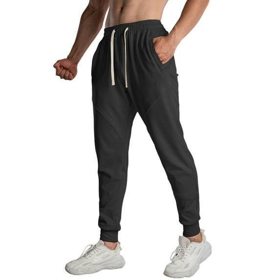 ADEYPCGD Men's Casual Sport Jogger Pants for Running Fitness Training ...