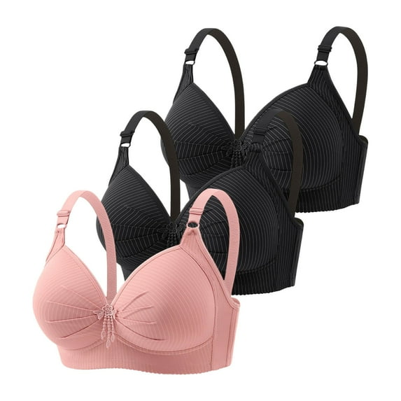 ADEYPCGD Women’s Bras Women's Wireless Bra,Plus-Size Bras Available ...