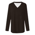 ADEYPCGD Women's Long Sleeve Crew Neck Basic Top for Everyday Comfort ...