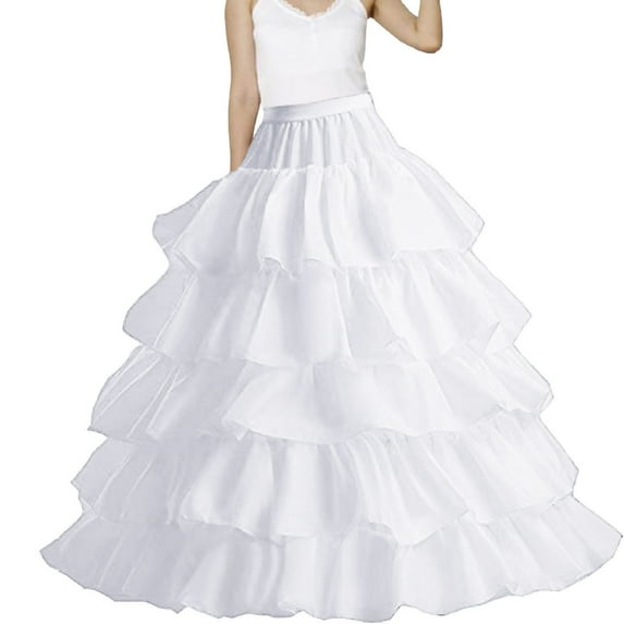 ADEYPCGD Women's Petticoat Underskirt For Formal Wedding Dresses Bridal ...