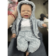 ADFO Lifelike Reborn Baby Boy Dolls 17-Inch Cute Soft Body Realistic ...