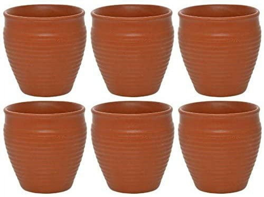 ADHAATA Indian Ceramic Kulhar Kulhad Cups Traditional Tea Chai Coffee ...
