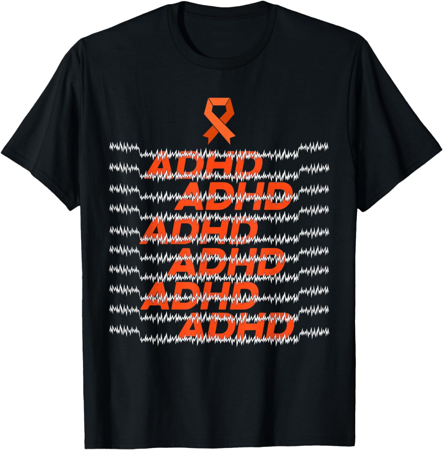 ADHD Awareness Strength Attention Deficit Warrior Survivor T-Shirt ...