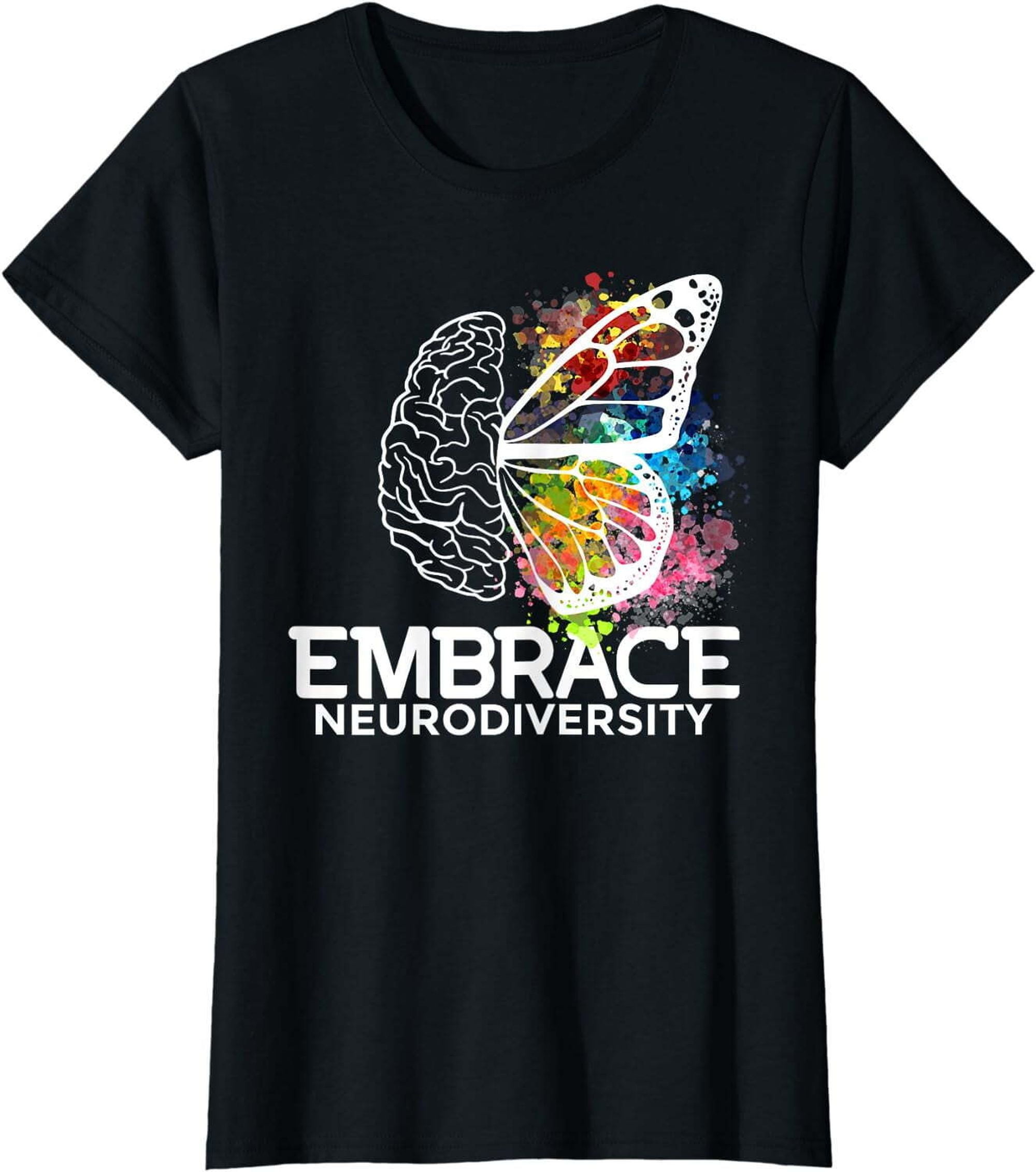 ADHD Awareness Tee: Embrace Neurodiversity - Walmart.com