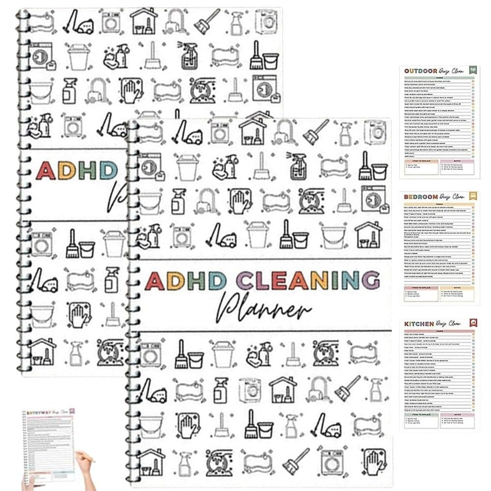 ADHD Cleaning and Organizing Tool Kit, Adhd Cleaning Planner, Clean ...