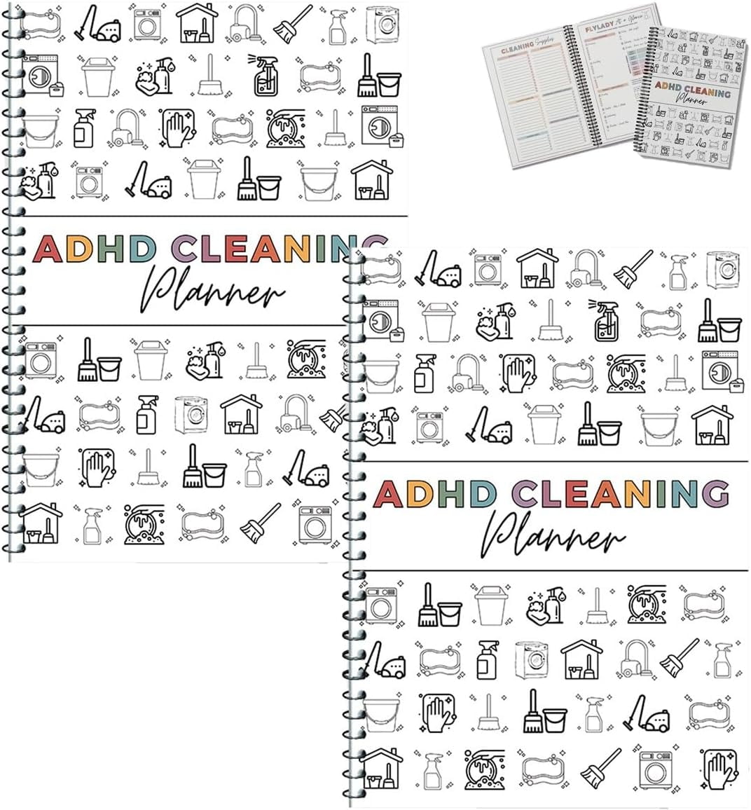 ADHD Cleaning and Organizing Tool Kit, Adhd Cleaning Planner, Clean ...