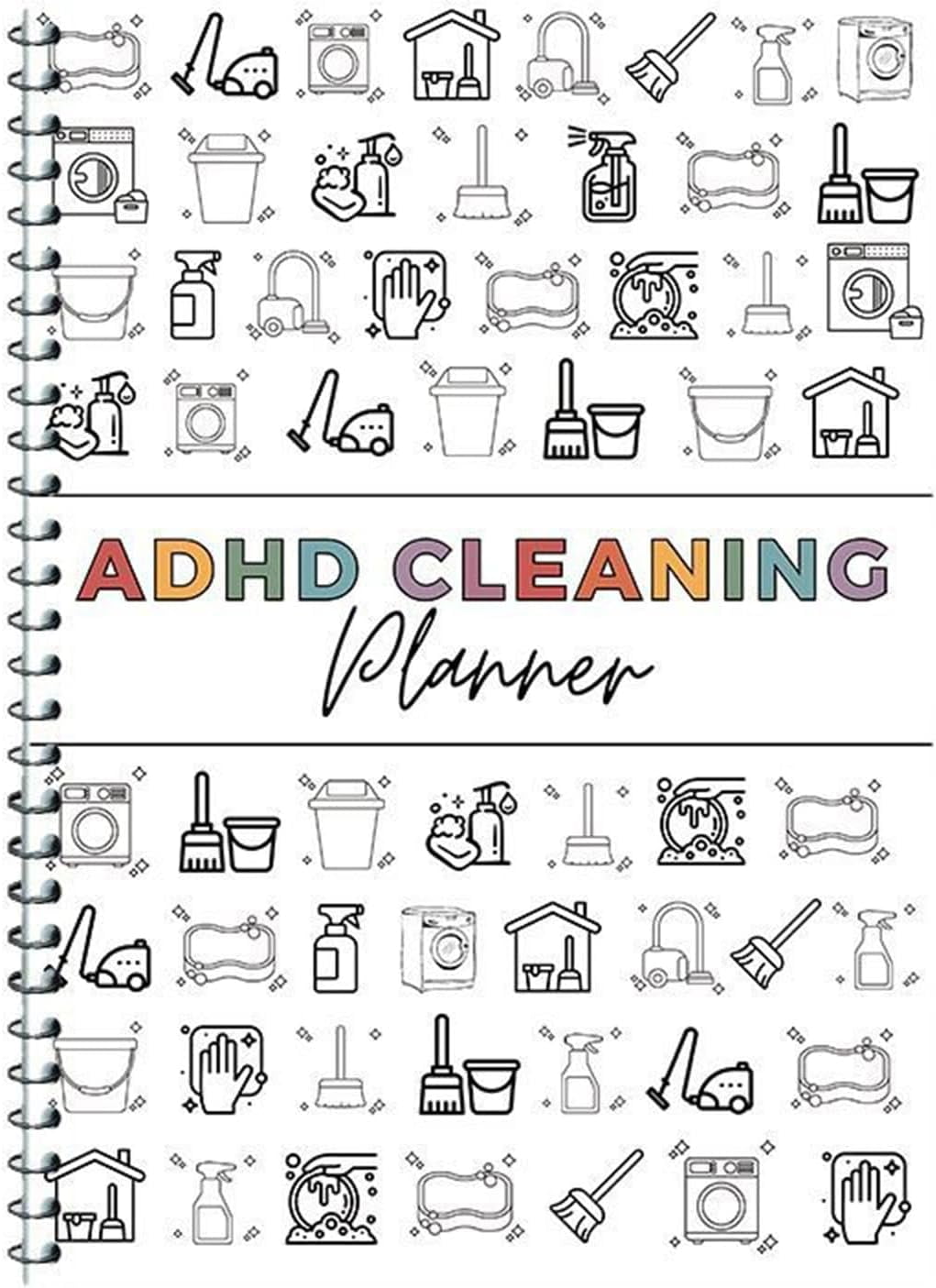 ADHD Cleaning Plan Schedule Cleaning List Checklist Schedule Household ...