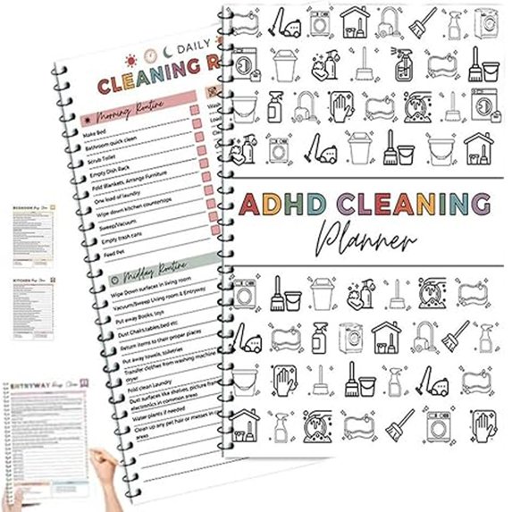 ADHD Cleaning Planner, Adhd Cleaning & Organizing Toolkit - Chore ...