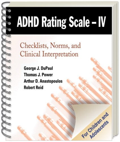 Pre-Owned ADHD Rating Scale--IV (for Children and Adolescents ...