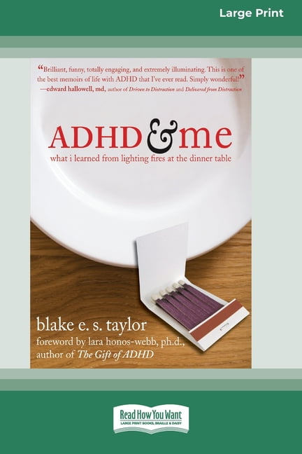 ADHD and Me (16pt Large Print Edition) (Paperback) - Walmart.com