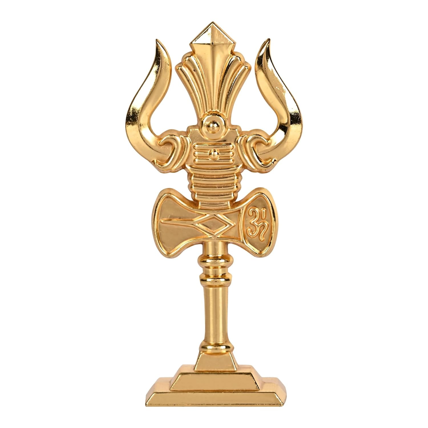 ADHYATMA HANDICRAFTS Shiv Trishul Shiva trishool damru shankar om trishul for car Dashboard ...